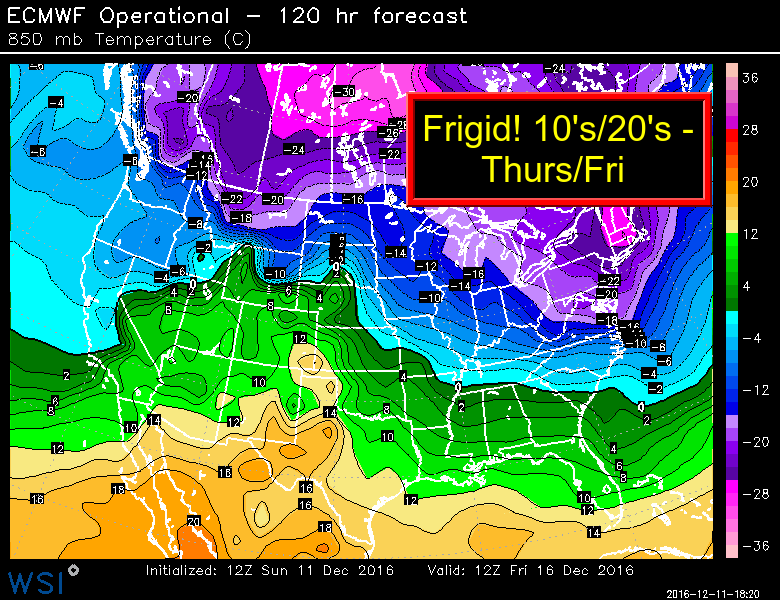 Extreme cold by next weekend (another storm, too) | WWW.DARRENSWEENEY.COM